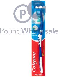 Wholesale Colgate Extra Clean Medium Toothbrush | Pound Wholesale