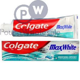 Wholesale Colgate Max White Crystal Mint Toothpaste 100ml | Pound Wholesale