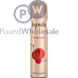 Wholesale Impulse True Love Body Spray 75ml | Pound Wholesale