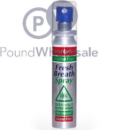 Wholesale Dentiplus Fresh Mint Fresh Breath Spray 25ml | Pound Wholesale