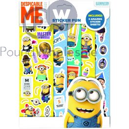 Wholesale Despicable Me Sticker Fun Includes 5 Amazing Sticker Sheets ...