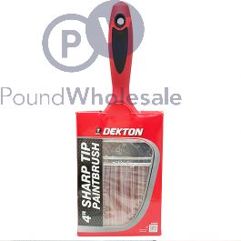 Wholesale Dekton Sharp Tip Paintbrush 4" | Pound Wholesale