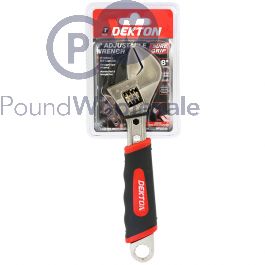 Wholesale Dekton Sure Grip Adjustable Wrench 8" | Pound Wholesale