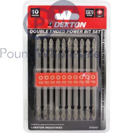 Wholesale Dekton Double Ended Power Bit Set | Pound Wholesale