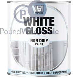 Wholesale 151 White Gloss Non-drip Paint 300ml | Pound Wholesale