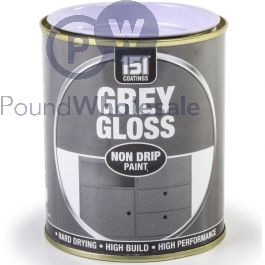 Wholesale 151 Grey Gloss Non-drip Paint 300ml | Pound Wholesale
