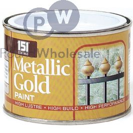 Wholesale 151 Metallic Gold Paint 180ml | Pound Wholesale
