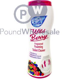 Wholesale Foam Fresh Wild Berry Foaming Toilet Cleaner 370g | Pound ...