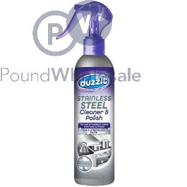 Wholesale Duzzit Stainless Steel Cleaner & Polish Spray 400ml | Pound ...