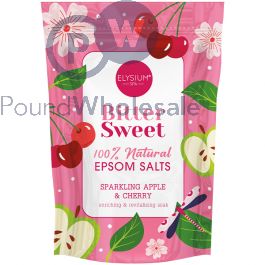 Wholesale Elysium Spa 100% Natural Bitter Sweet Epsom Bath Salts 450g ...