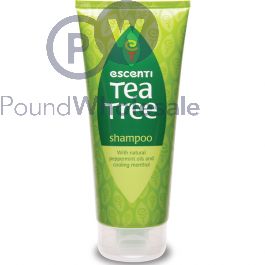 Wholesale Escenti Tea Tree Shampoo 200ml | Pound Wholesale