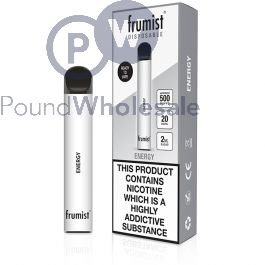Wholesale Frumist Disposable Vape Pod Energy 20mg | Pound Wholesale