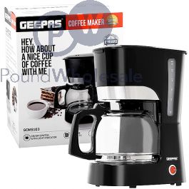 Wholesale Geepas Coffee Machine 1.5l | Pound Wholesale
