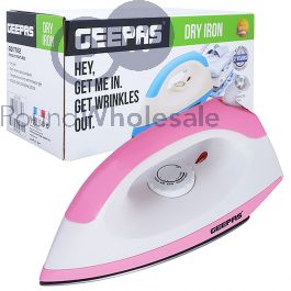Wholesale Geepas 1200w Non-stick Dry Iron | Pound Wholesale