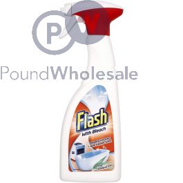 Wholesale Flash Spray With Bleach 500ml | Pound Wholesale