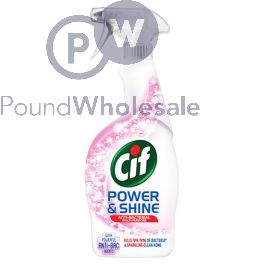 Wholesale Cif Power & Shine Bleach Anti-bacterial Cleaning Spray 700ml ...