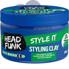 Wholesale Head Funk Hair Styling Clay 100g | Pound Wholesale