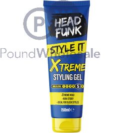 Wholesale Head Funk Xtreme Hair Styling Gel 150ml | Pound Wholesale