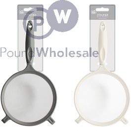 Wholesale Cooke & Miller Sieve Strainer With Handle Assorted Colours ...