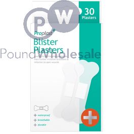 Wholesale Proplast Blister Plasters 30 Pack | Pound Wholesale