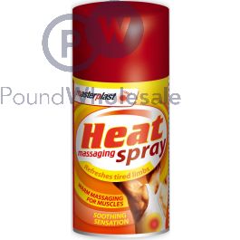 Wholesale Masterplast Heat Massaging Spray | Pound Wholesale