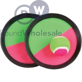 Wholesale Velcro Paddle & Ball Toss And Catch Game | Pound Wholesale