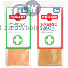 Wholesale Treat & Ease Dressing Strips 2m Assorted | Pound Wholesale