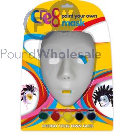 Wholesale Cre8 Paint Your Own Mask Set | Pound Wholesale
