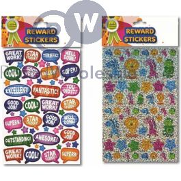 Wholesale Reward Stickers Assorted Designs | Pound Wholesale