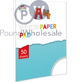 Wholesale Kids Create A4 White Paper Pad 50 Sheets | Pound Wholesale