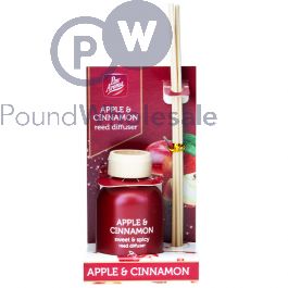 Wholesale Pan Aroma Apple & Cinnamon Reed Diffuser 50ml Cdu | Pound ...