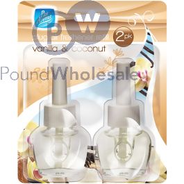Wholesale Pan Aroma Plug-in Vanilla & Coconut Air Freshener Refill 2 ...