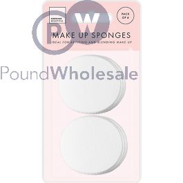 Wholesale Forever Beautiful Round Makeup Sponge 6 Pack | Pound Wholesale
