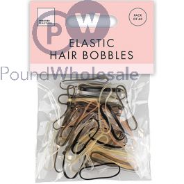 Wholesale Forever Beautiful Mixed Stretched Elastic Hair Bobbles 60 ...