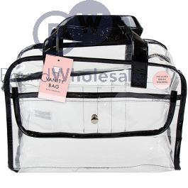 Wholesale Forever Beautiful Pvc Vanity Bag | Pound Wholesale