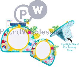 Wholesale First Steps Baby Tummy Time Fun Mirror | Pound Wholesale