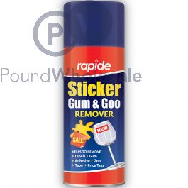 Wholesale Rapide Sticker Gum & Goo Remover Spray 250ml | Pound Wholesale