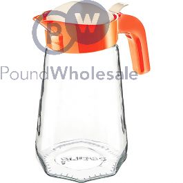 Wholesale Glass Prism Jug 1000ml | Pound Wholesale