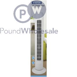 Wholesale Status 29" Three Speed Tower Fan | Pound Wholesale