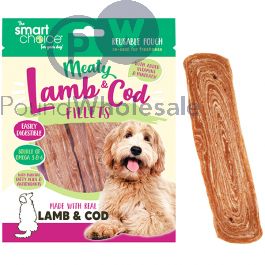 Wholesale Smart Choice Lamb & Cod Fillet Dog Treats 7 Pack 110g | Pound ...