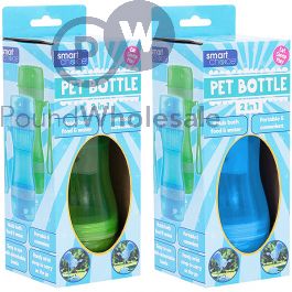Wholesale Smart Choice 2-in-1 Pet Food And Water Bottle Assorted ...