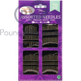 Wholesale Sewing Box Assorted Needles Set 70 Pack | Pound Wholesale
