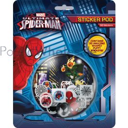 Wholesale Marvel Ultimate Spiderman Sticker Pod Contains 50 Amazing ...