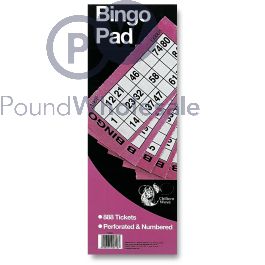 Wholesale Bingo Pad | Pound Wholesale