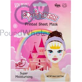 Wholesale Skin Treats Princess Printed Super Moisturising Sheet Face ...