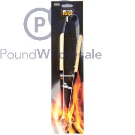 Wholesale Ember Bbq Metal Tongs 34cm | Pound Wholesale