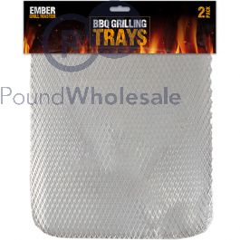 Wholesale Ember Bbq Grill Trays 2 Pack | Pound Wholesale