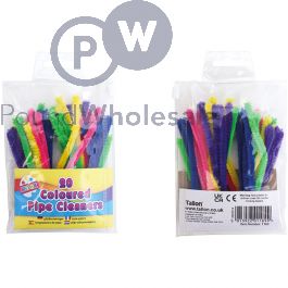 Wholesale Artbox Assorted Colour Pipe Cleaners 20 Pack | Pound Wholesale