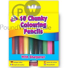 Wholesale Artbox Chunky Colouring Pencils Assorted Colours 10 Pack ...