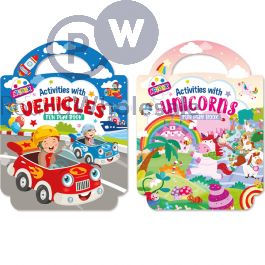 Wholesale Artbox Activity Fun Play Book Assorted | Pound Wholesale
